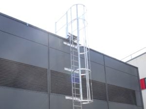 Fixed Vertical Ladders - Fall Protection Solutions - Design, supply...